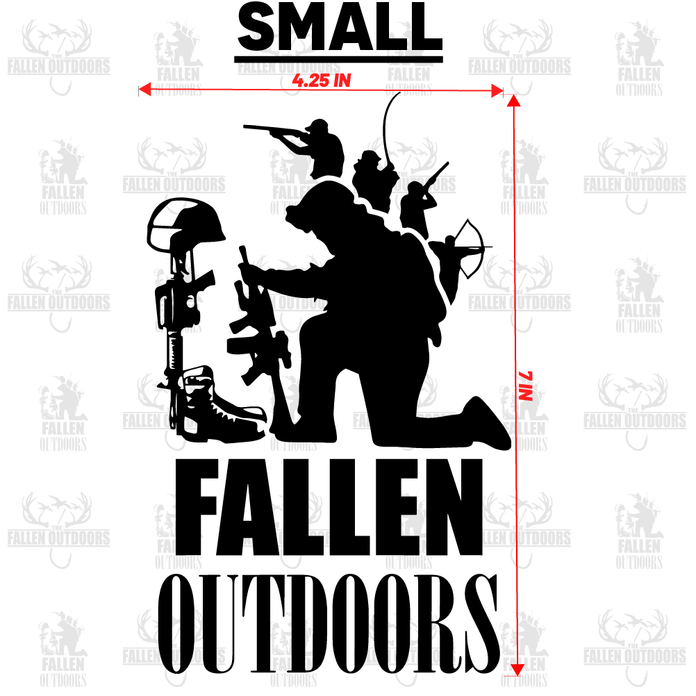 Classic Logo Decal – The Fallen Outdoors (TFO)