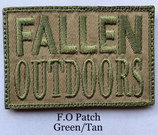 Patches – The Fallen Outdoors (TFO)